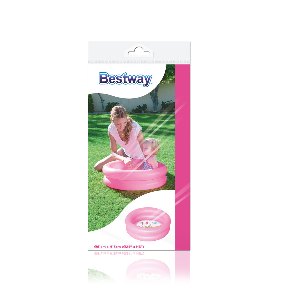 Bestway Pink Inflatable Paddling Pool – LND Gifts